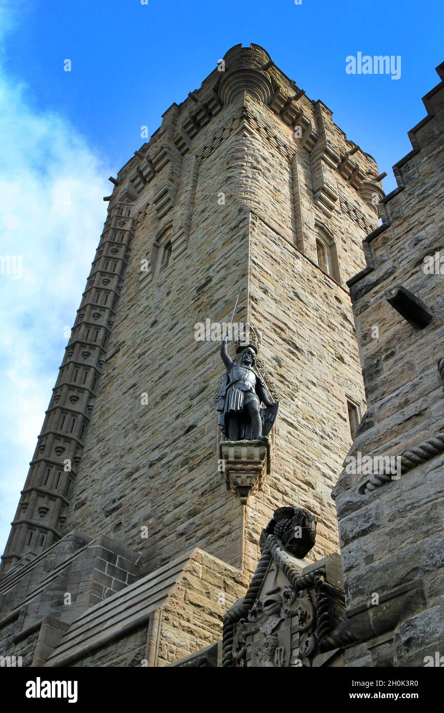 National Wallace Monument Stock Photo - Alamy