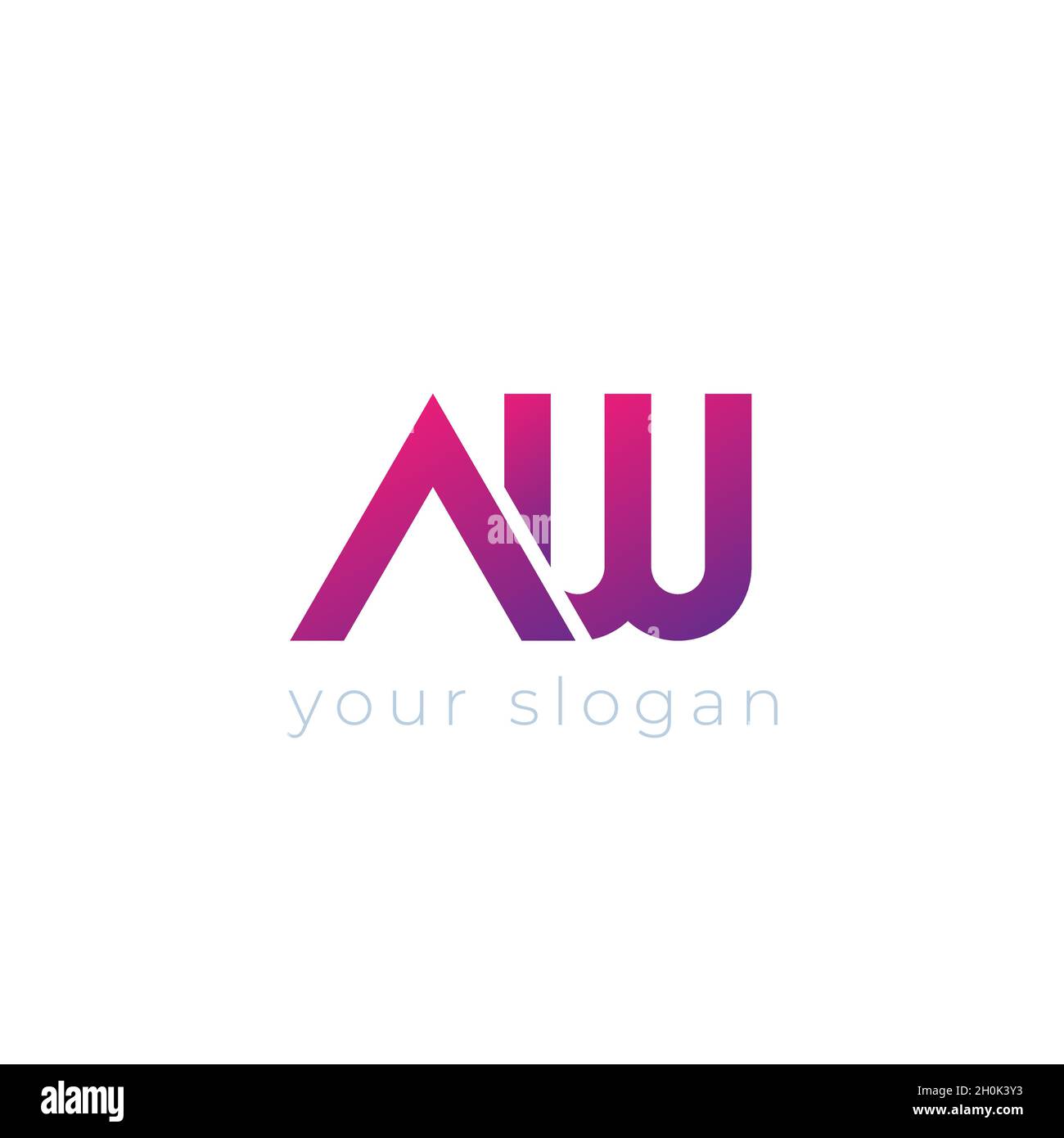 Aw letters hi-res stock photography and images - Alamy