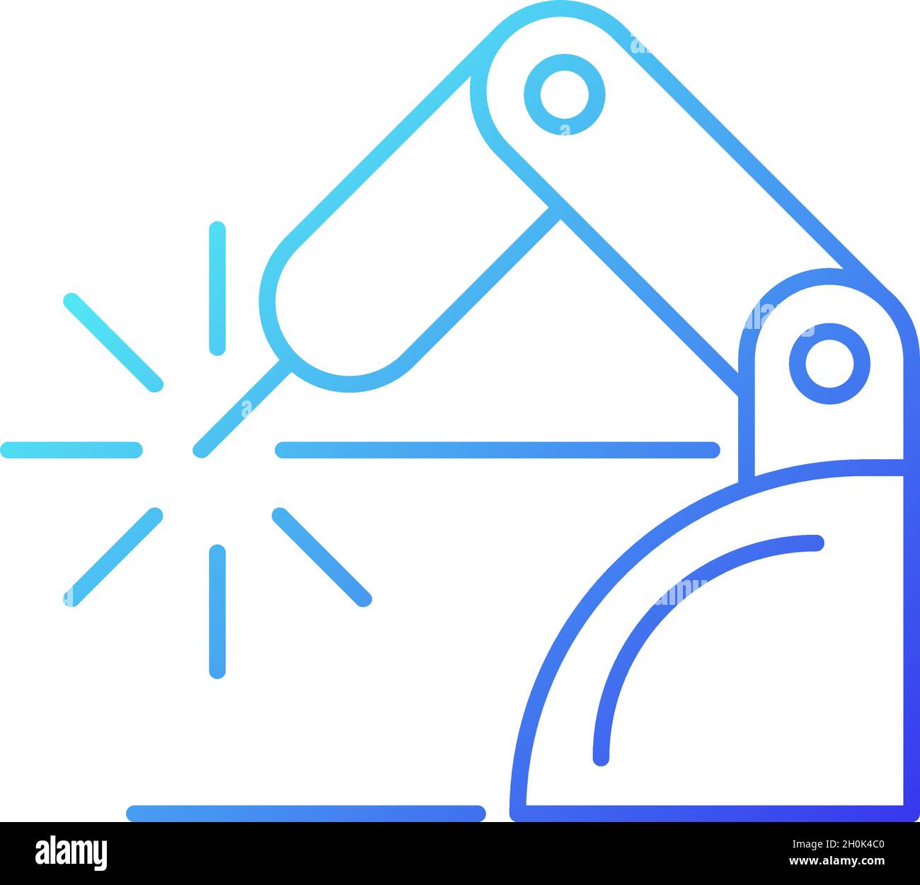 Welding robotics gradient linear vector icon Stock Vector Image & Art ... Welding robotics gradient linear vector icon Stock Vector Image & Art ...
