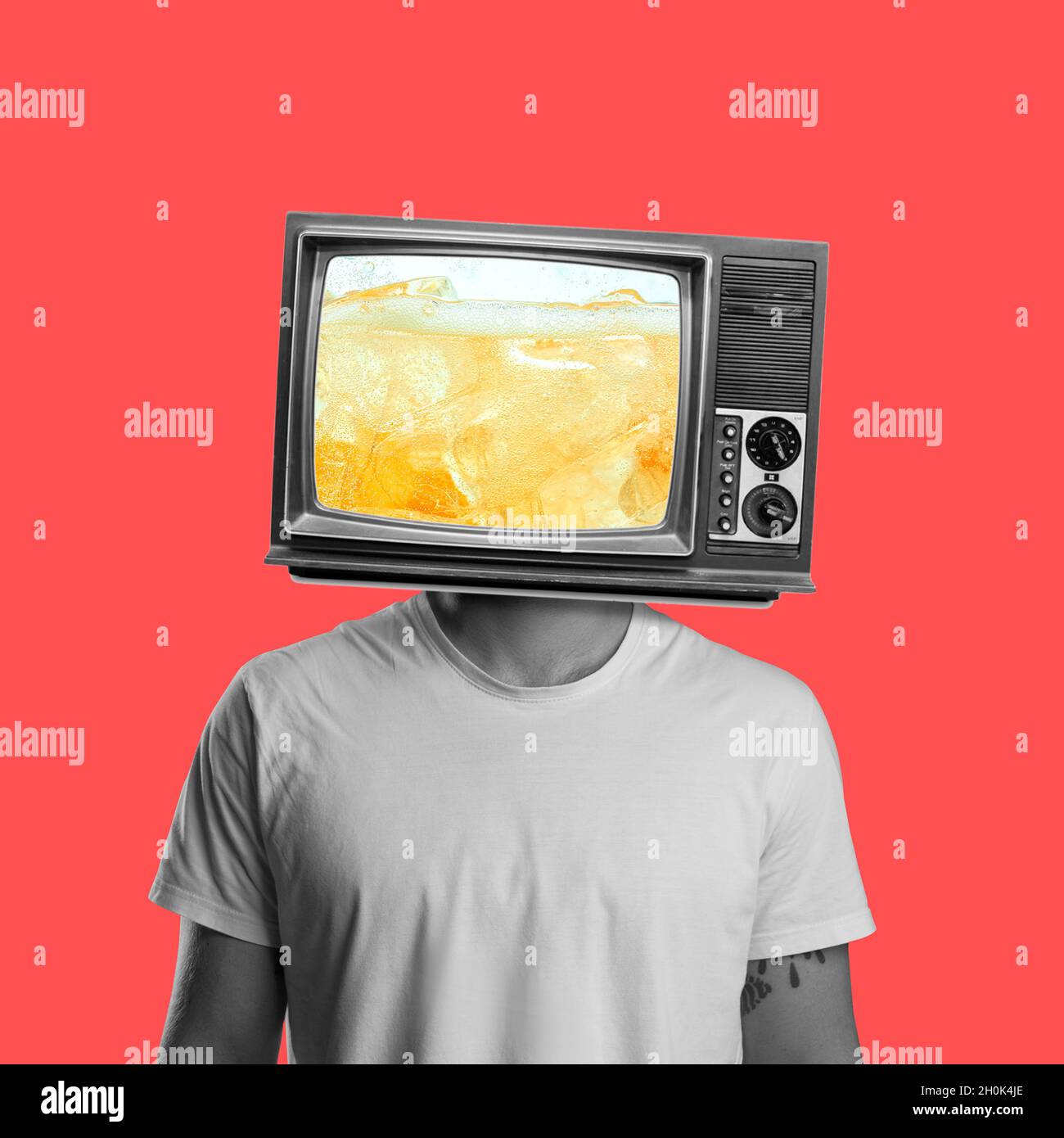 Television Head Art