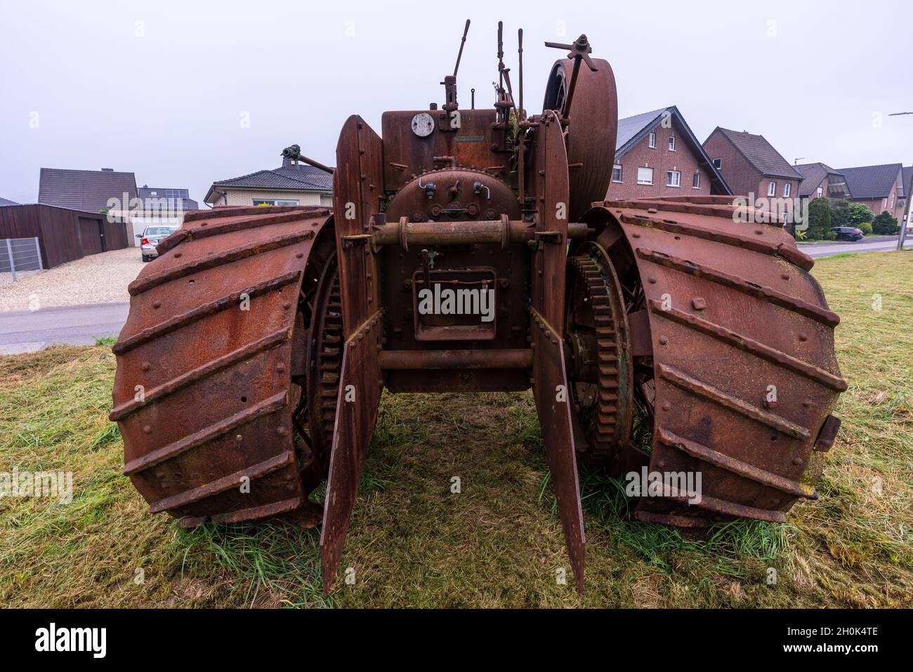 Large rusty historic industrial machine Stock Photo - Alamy