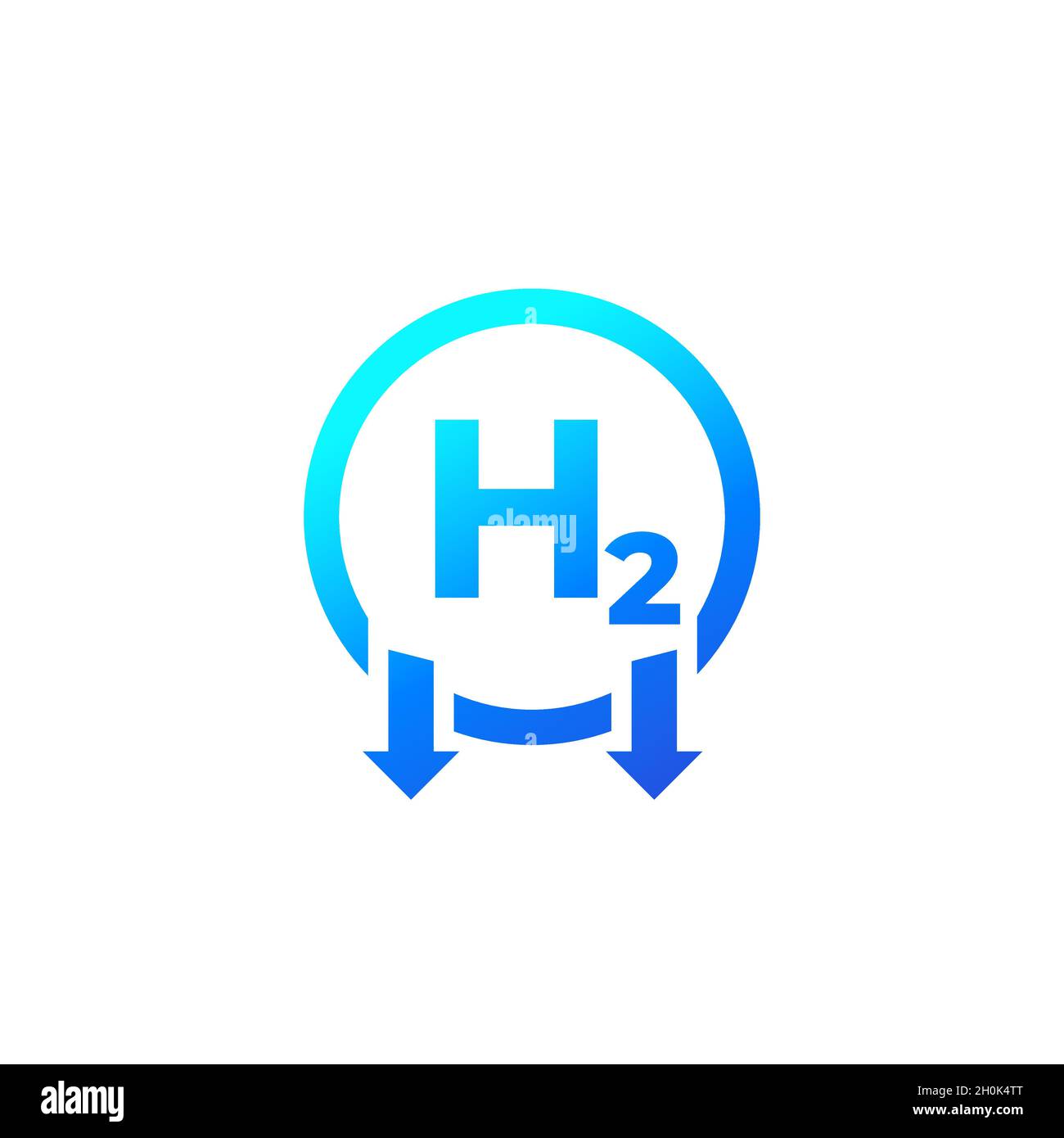 Hydrogen energy production Stock Vector Images - Alamy