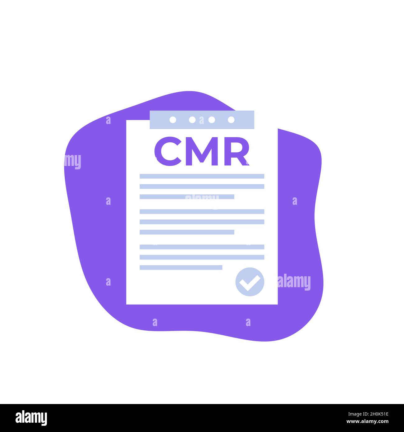 CMR icon, transport document vector Stock Vector Image & Art - Alamy