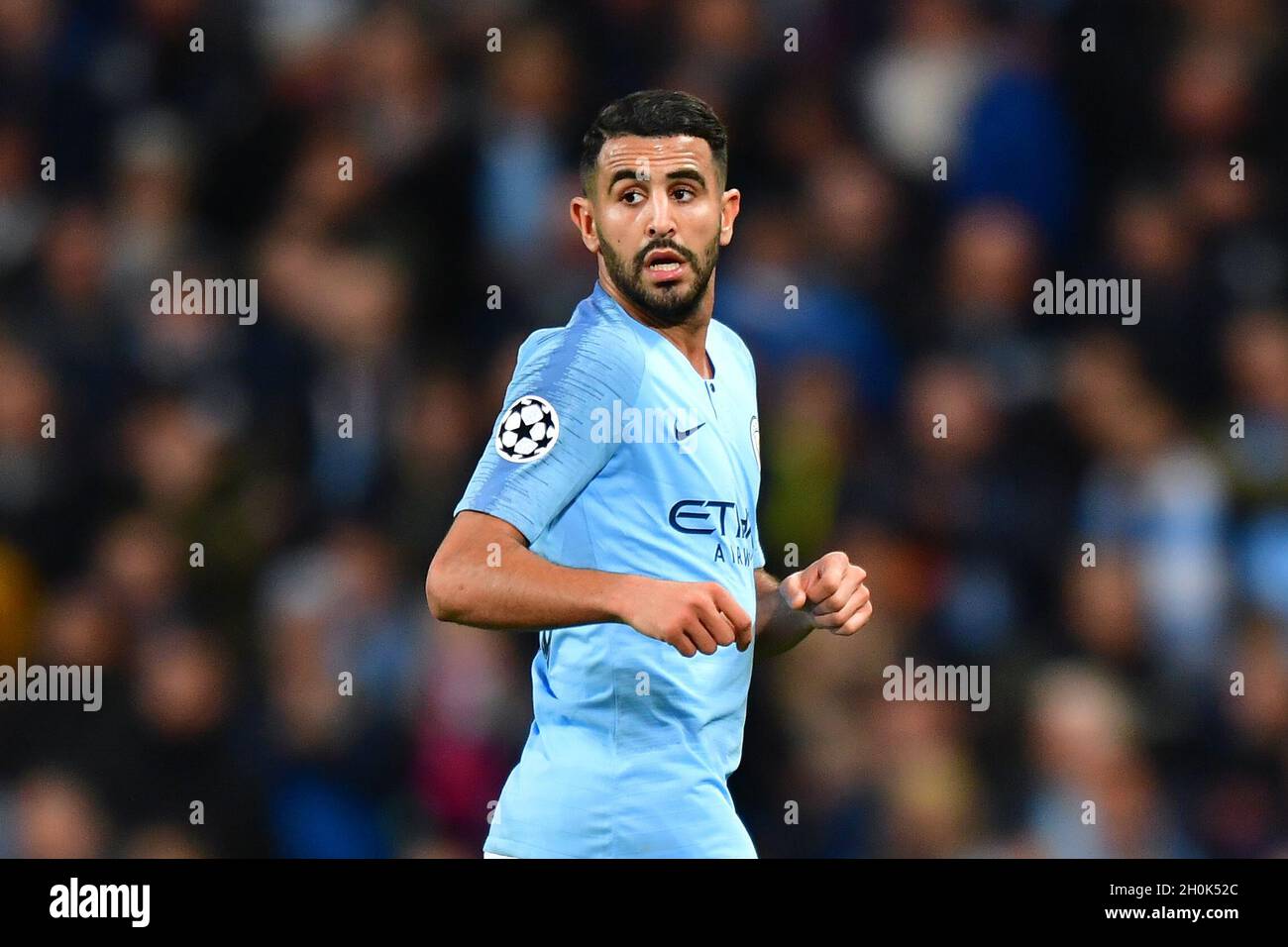 Manchester City's Riyad Mahrez Stock Photo - Alamy