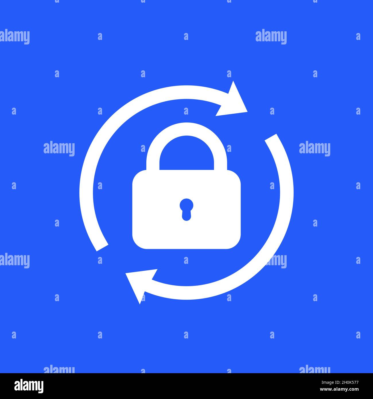 Password Reset Icon For Apps And Web Stock Vector Image And Art Alamy