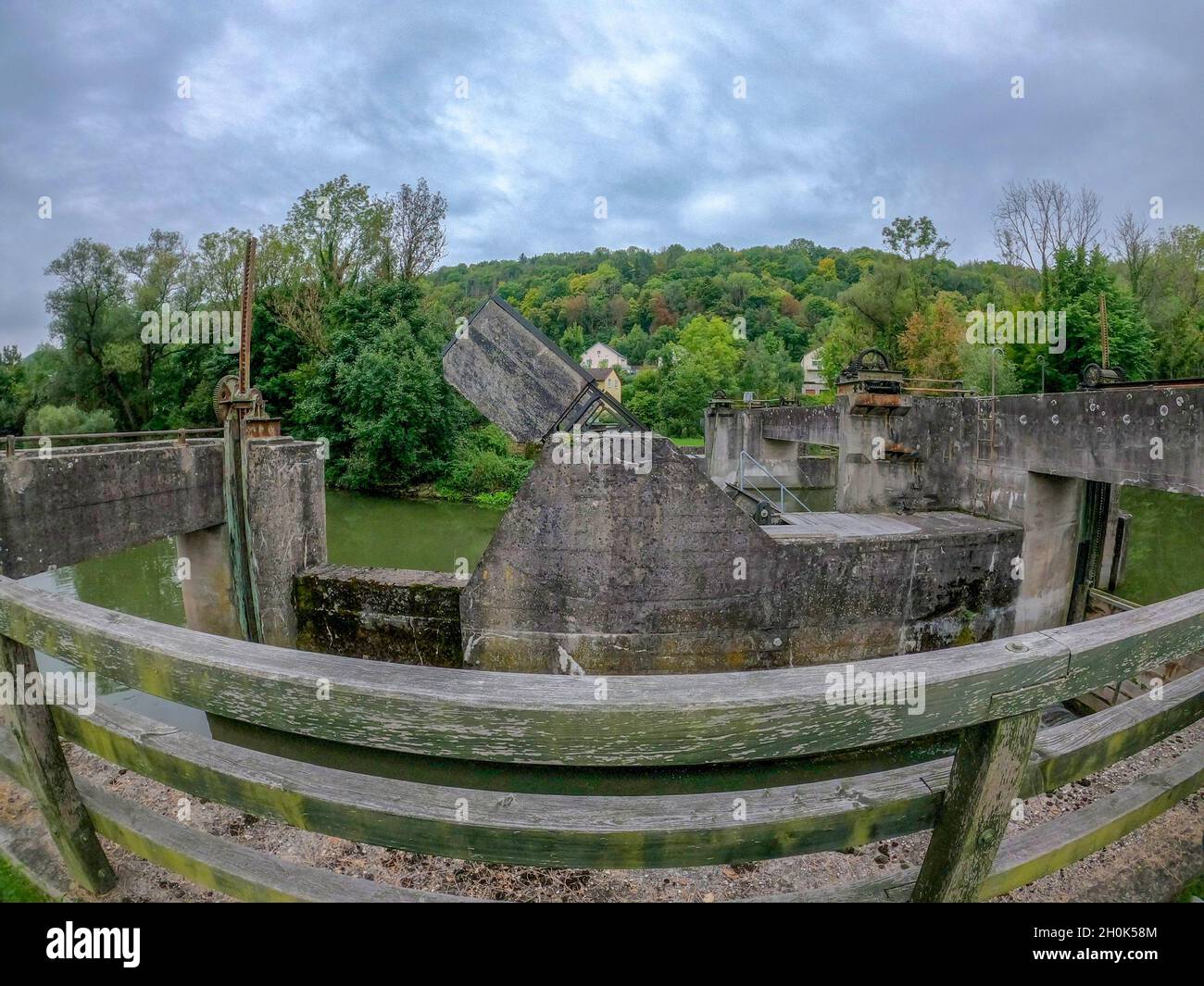 Buildings in the village Stock Photo - Alamy