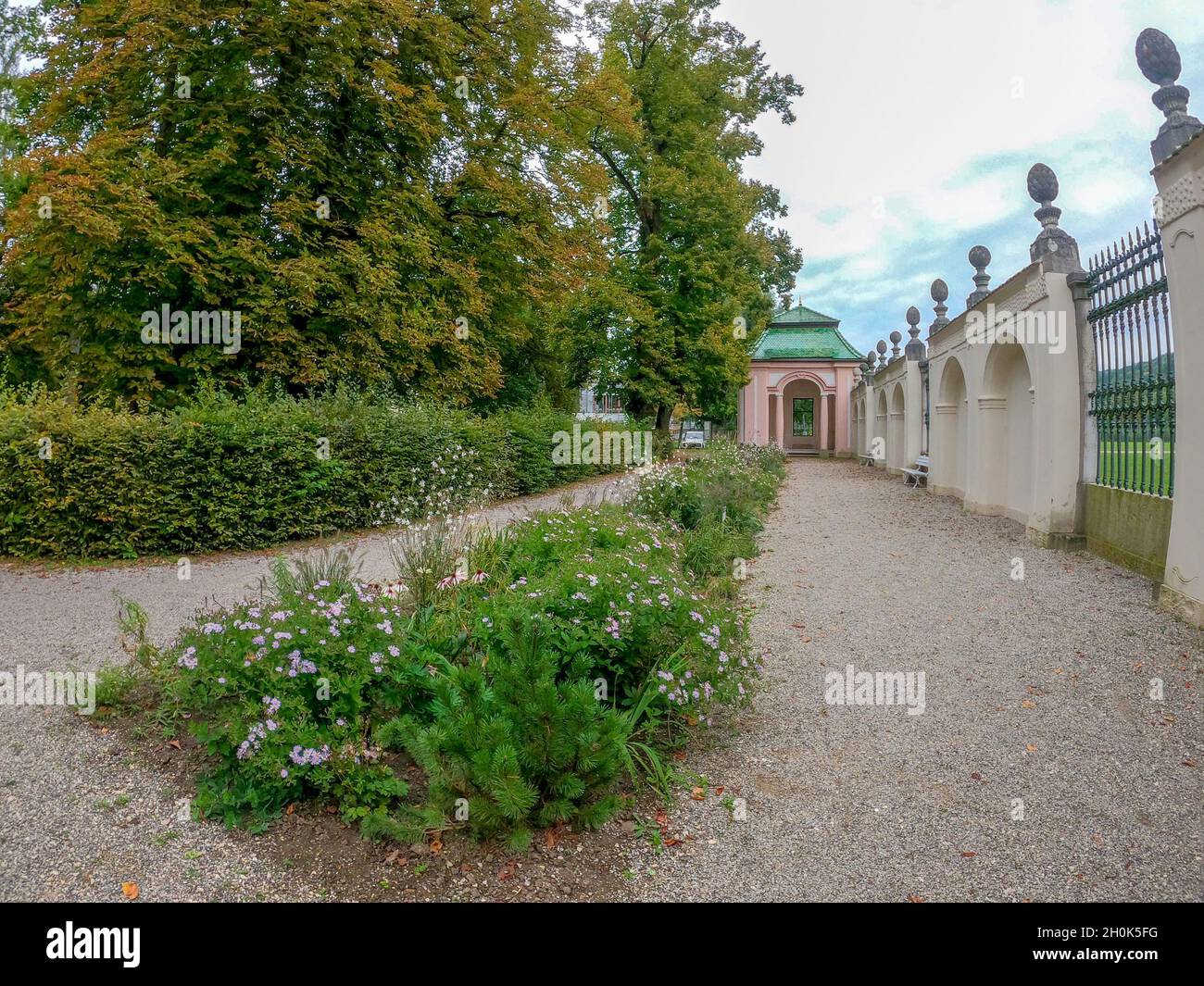Buildings in the village Stock Photo - Alamy