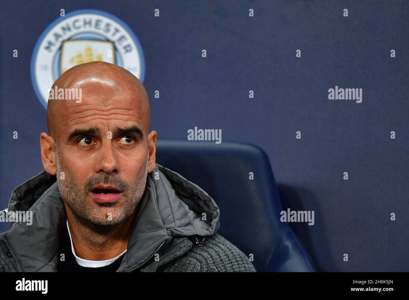 Manchester City manager Pep Guardiola Stock Photo - Alamy