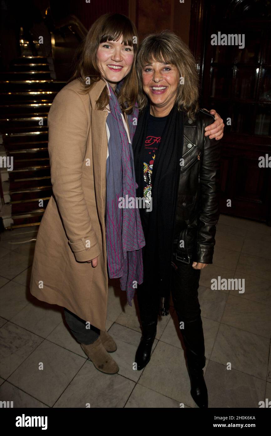 Jessica Hynes and Suzi Quatro attend the opening night of 'Million ...