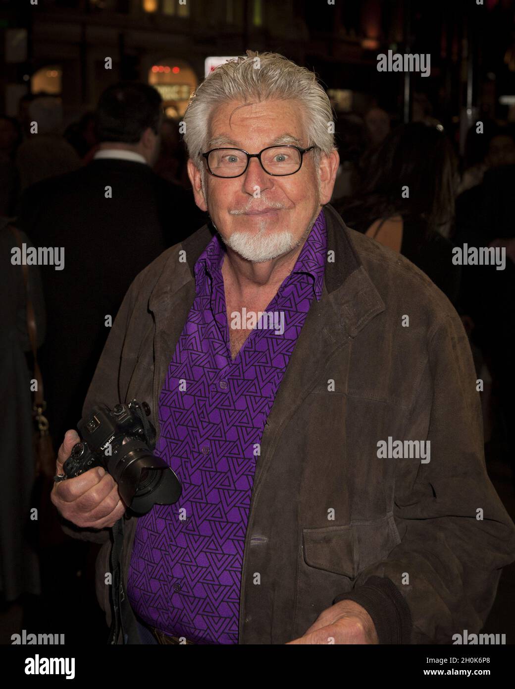 Rolf Harris attending the opening of 'The Umbrellas Of Cherbourg' at ...