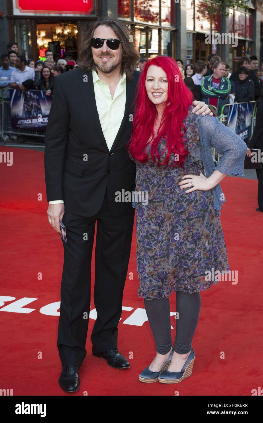Jonathan Ross and wife Jane Goldman attend the UK Premiere of 'Attack ...