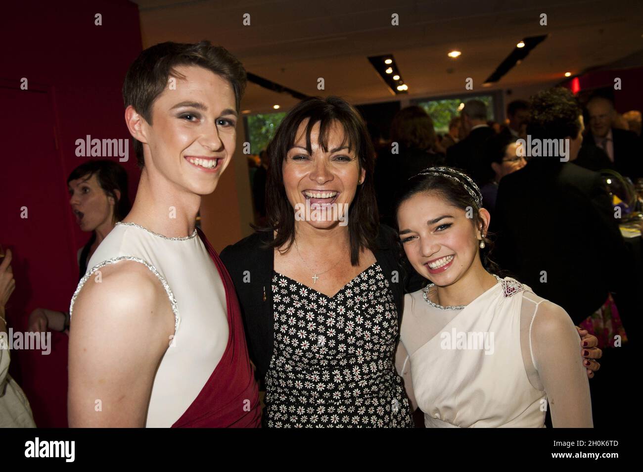 Lorraine Kelly and Northern Ballet Dancers Joshua Barwick and Rachel ...