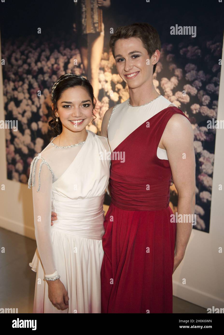 Northern Ballet Dancers Rachel Gillespie and Joshua Barwick attend the ...