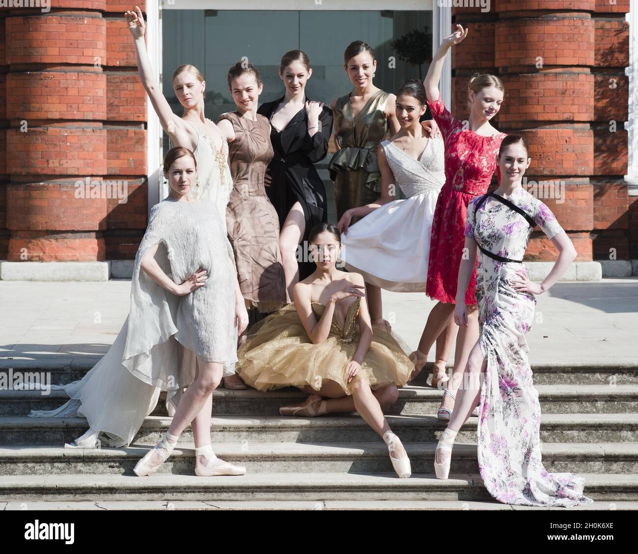Engllish National Ballet dancers Ksenia Ovsyanick (Roksanda Ilincic ...