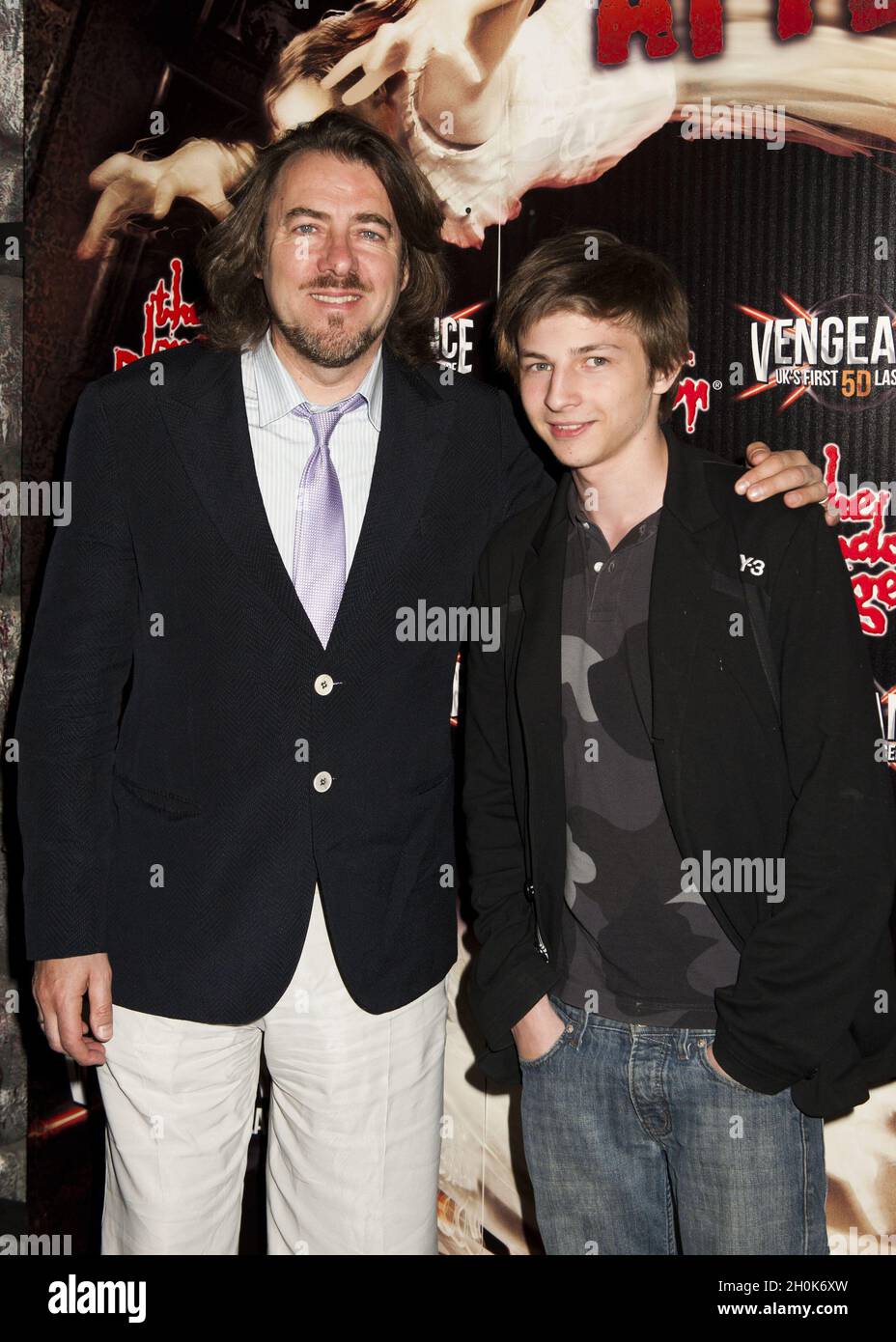 Jonathan Ross and son Harvey Kirby at The Opening of 'Vengeance' the UK ...