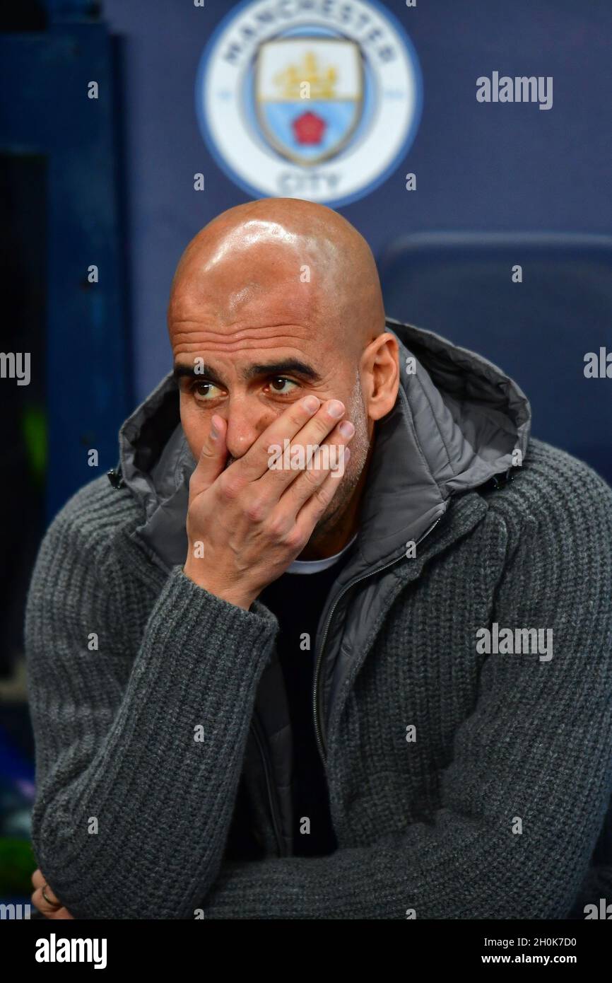 Manchester City manager Pep Guardiola Stock Photo - Alamy