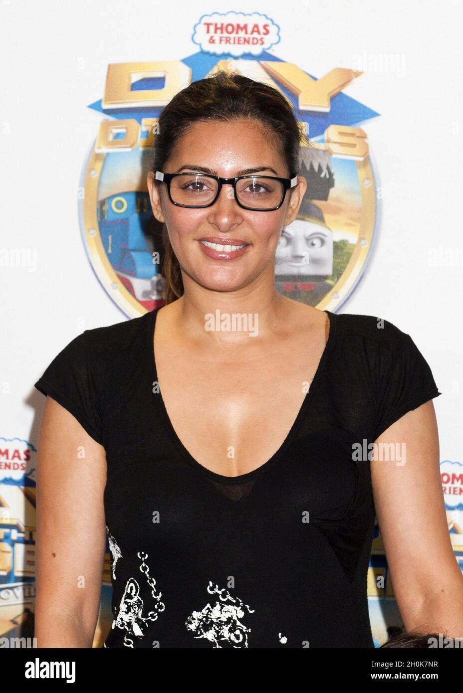 Laila Rouass Arriving At The Premiere Of The New Thomas And Friends Day Of The Diesels At The