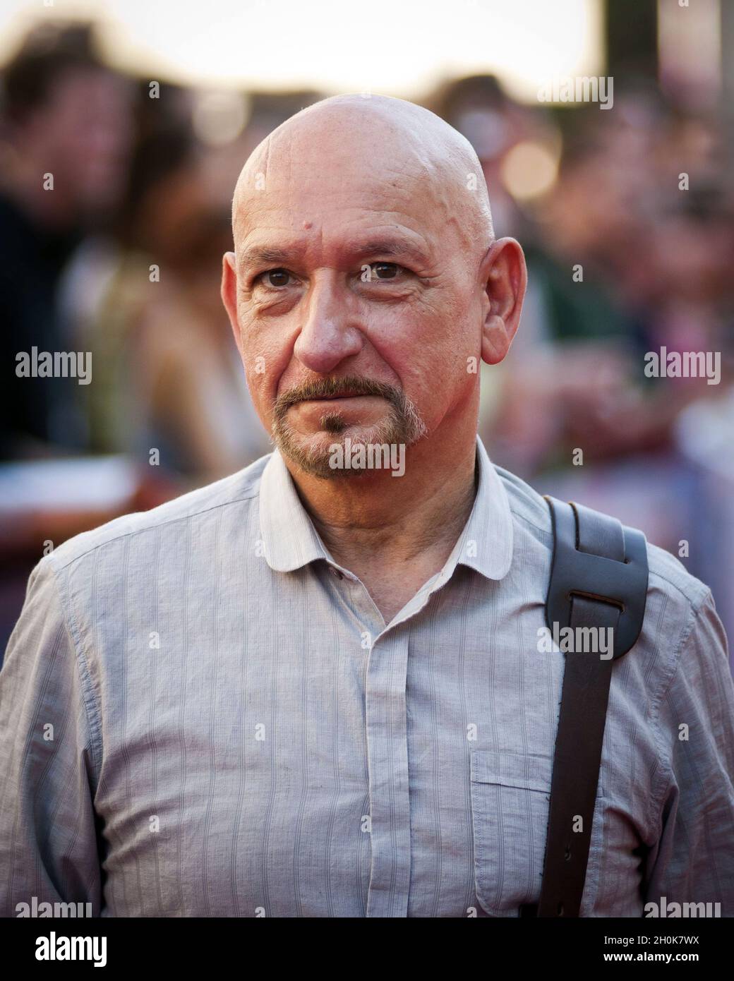 Sir Ben Kingsley arriving at the premiere of 'George Harrison: Living ...