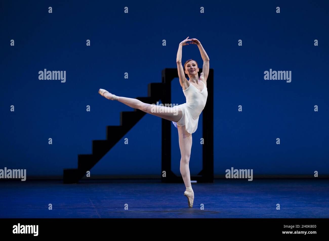 English National Ballet dancer Daria Klimentova (Terpsichore) performs ...
