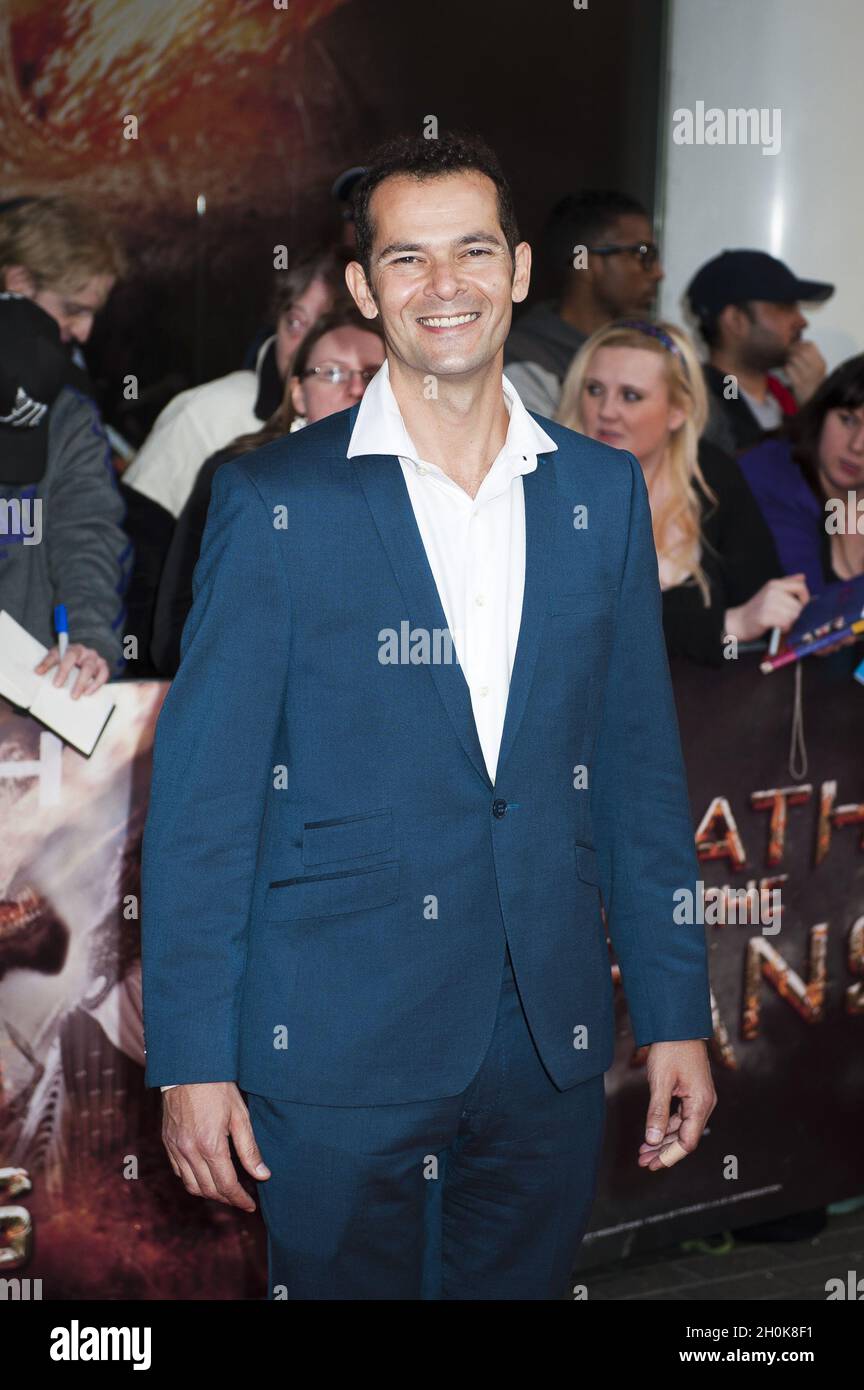 Alejandro Naranjo (Manitus) arrives at the 'Wrath of The Titans ...