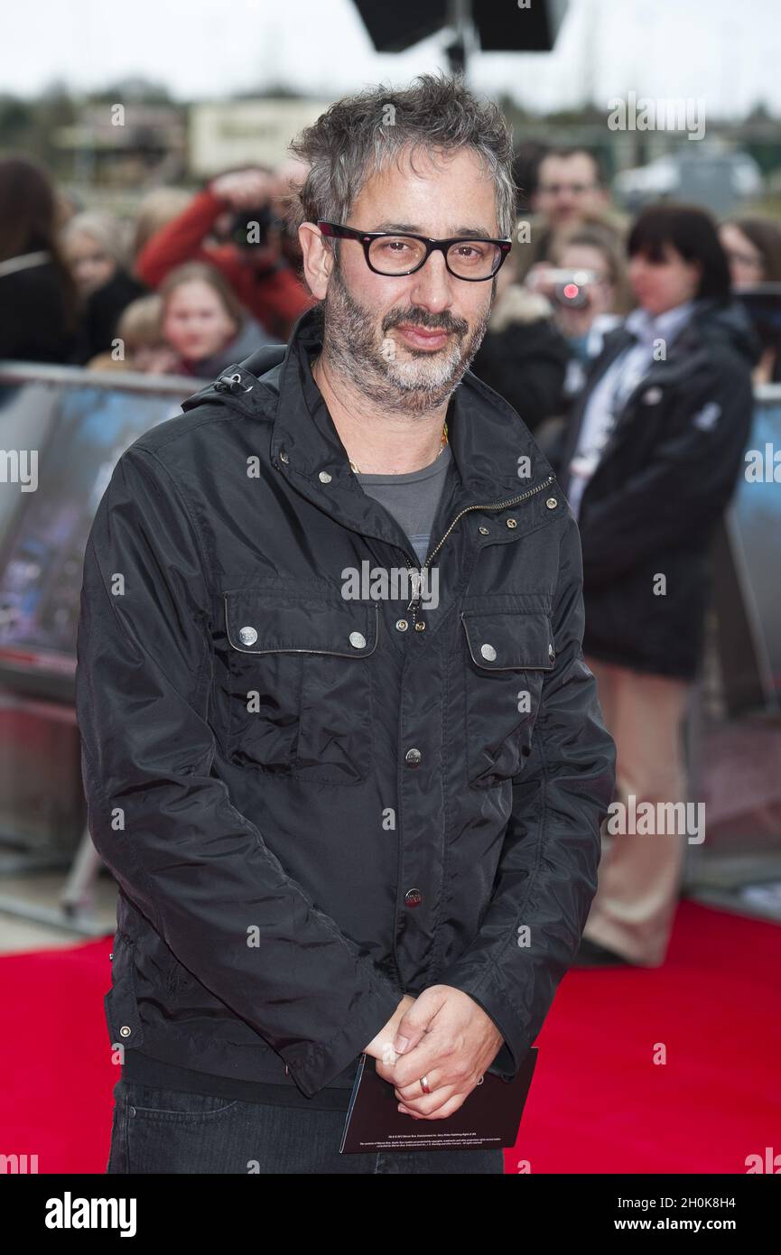 David Baddiel arrives at the Grand Opening of the Warner Brothers - The ...
