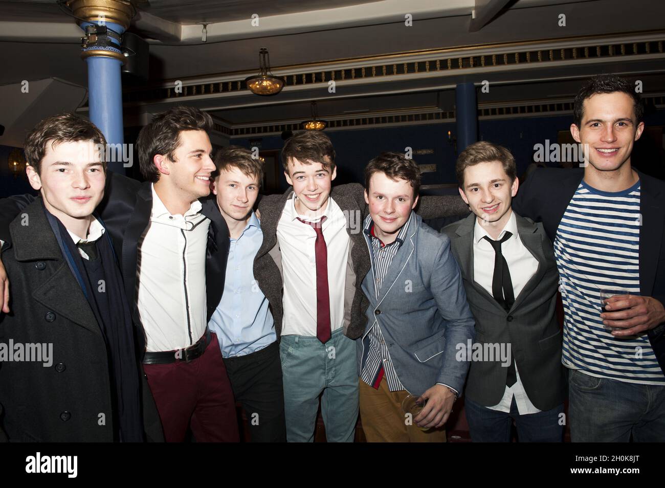The cast of 'The Browning Version' and 'South Downs' attend the press ...