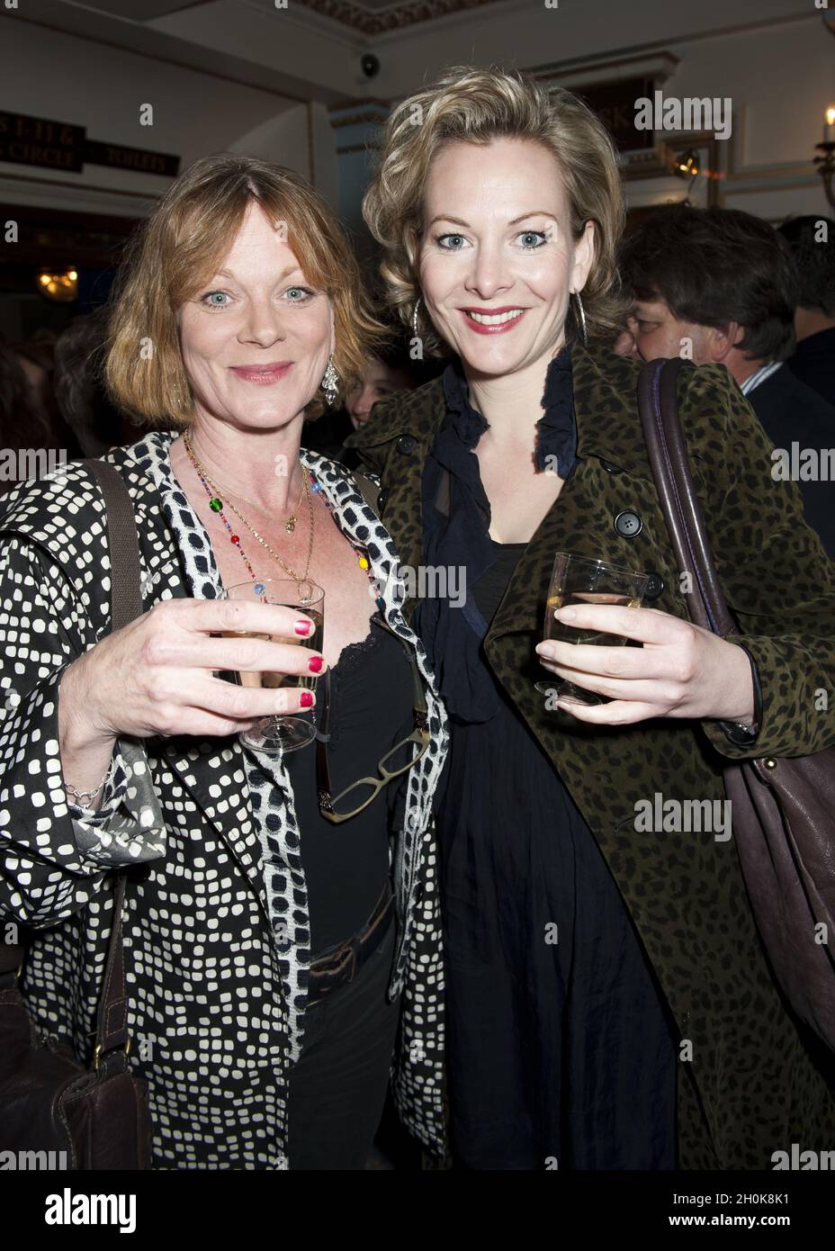 Samantha Bond attends the press night after party of 'South Downs' and ...