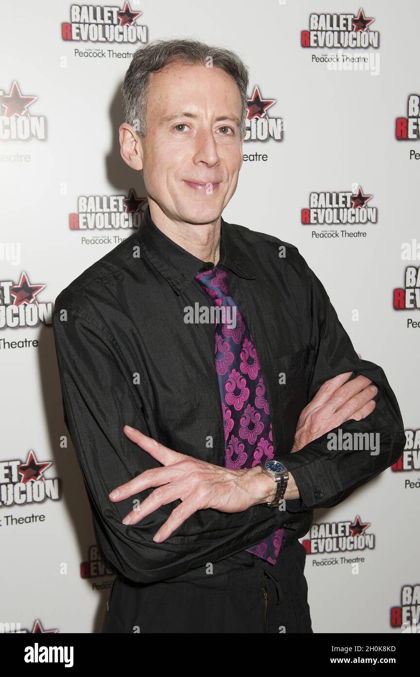 Peter Tatchell attends the Ballet Revolucion opening press night at the ...