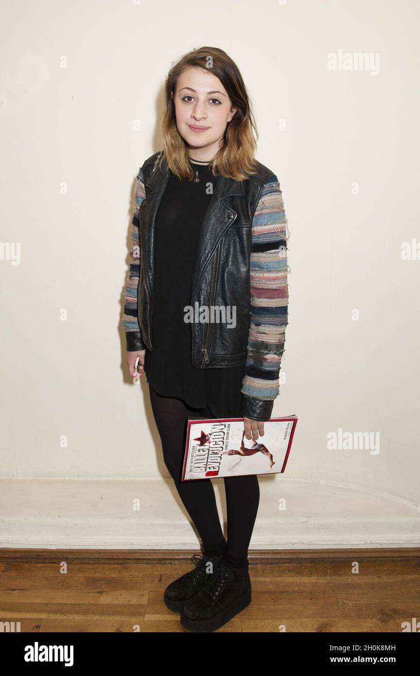 Georgia Groome attends the Ballet Revolucion opening press night at the ...