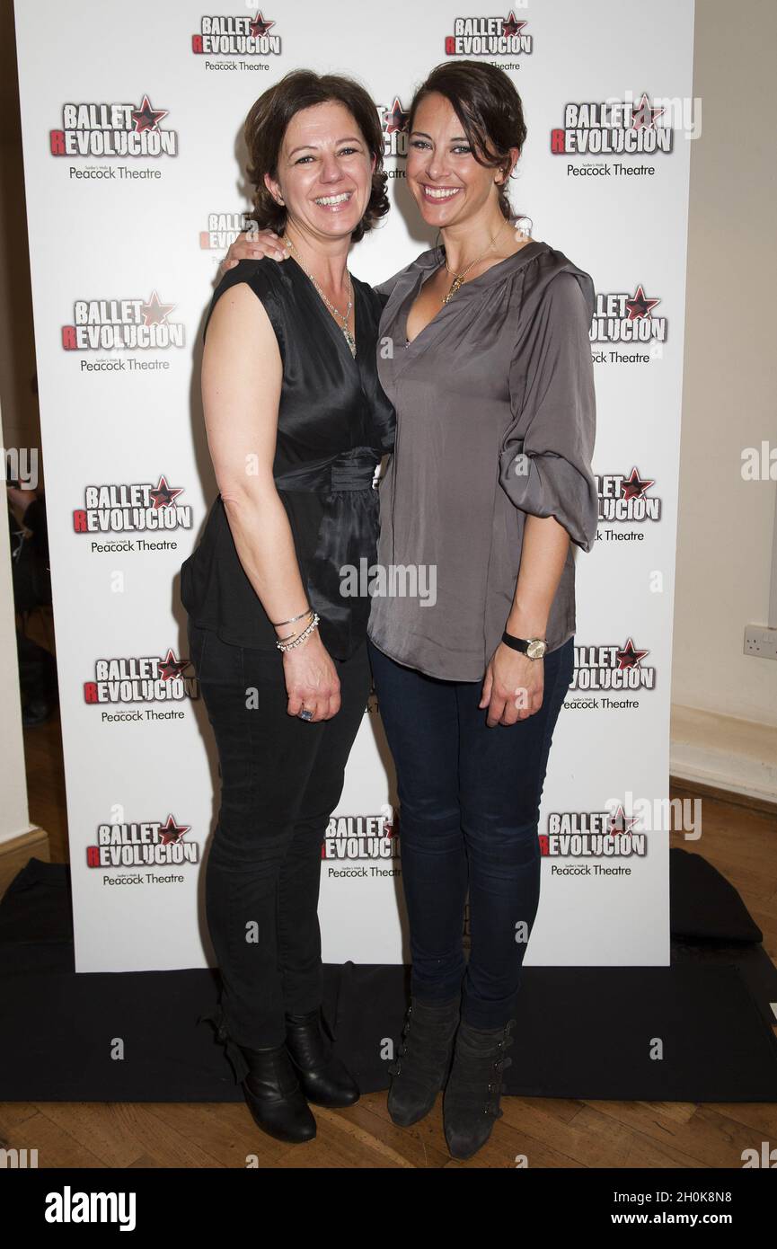 Belinda Stewart-Wilson and sister attend the Ballet Revolucion opening ...