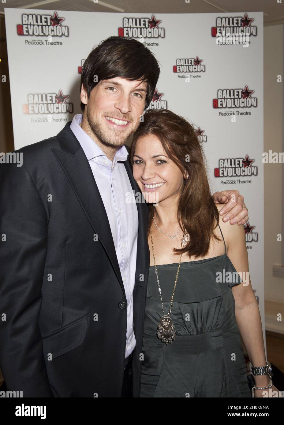 Giles Anderson and guest attend the Ballet Revolucion opening press ...