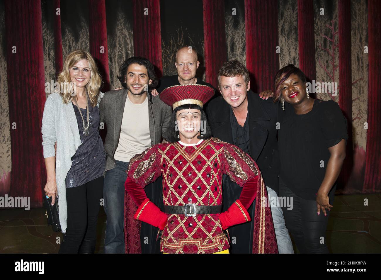 Eastenders cast (L-R) Glynis Barber, Marc Elliott, Jake Wood, Shane ...