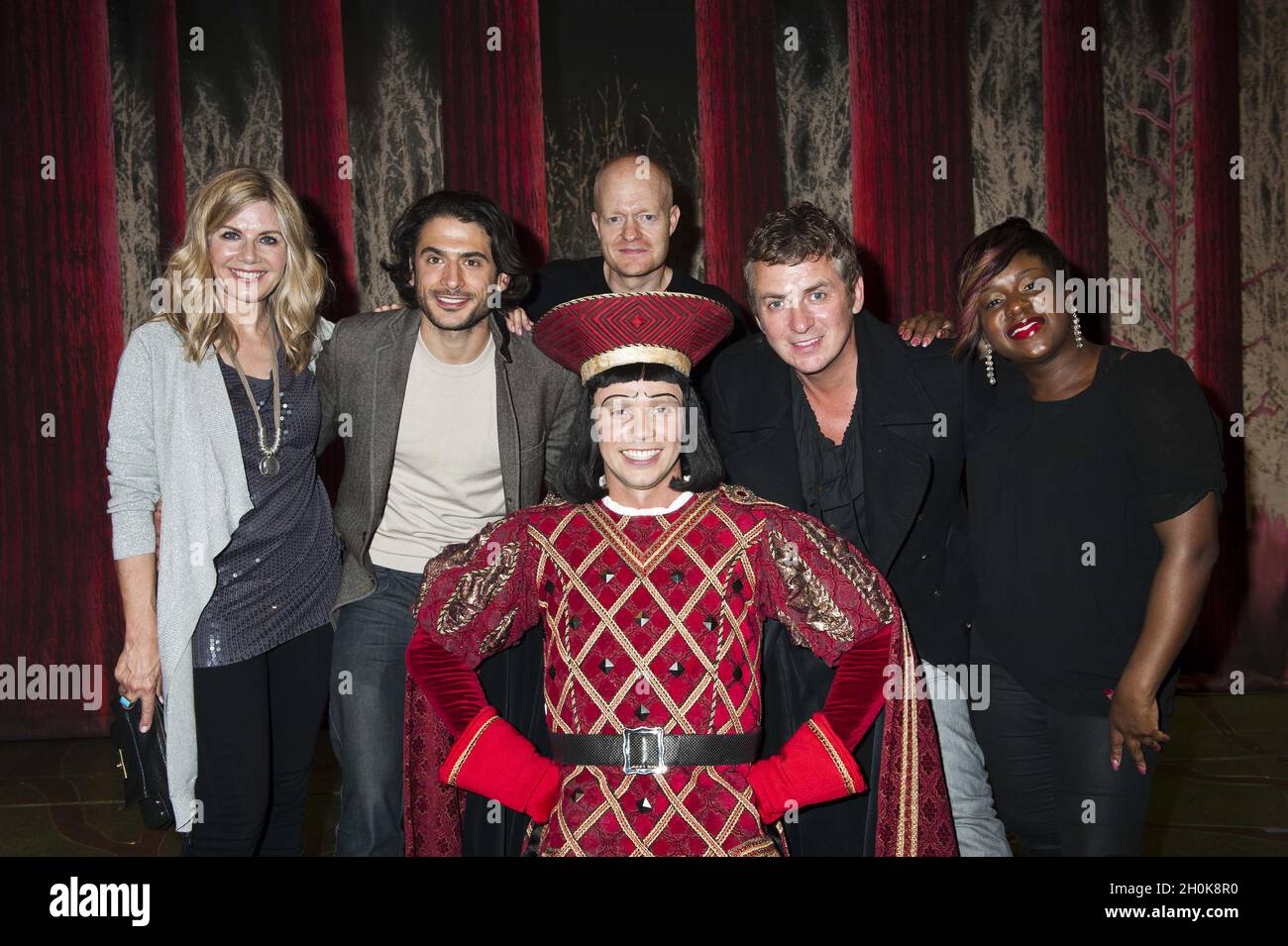 Eastenders cast (L-R) Glynis Barber, Marc Elliott, Jake Wood, Shane ...