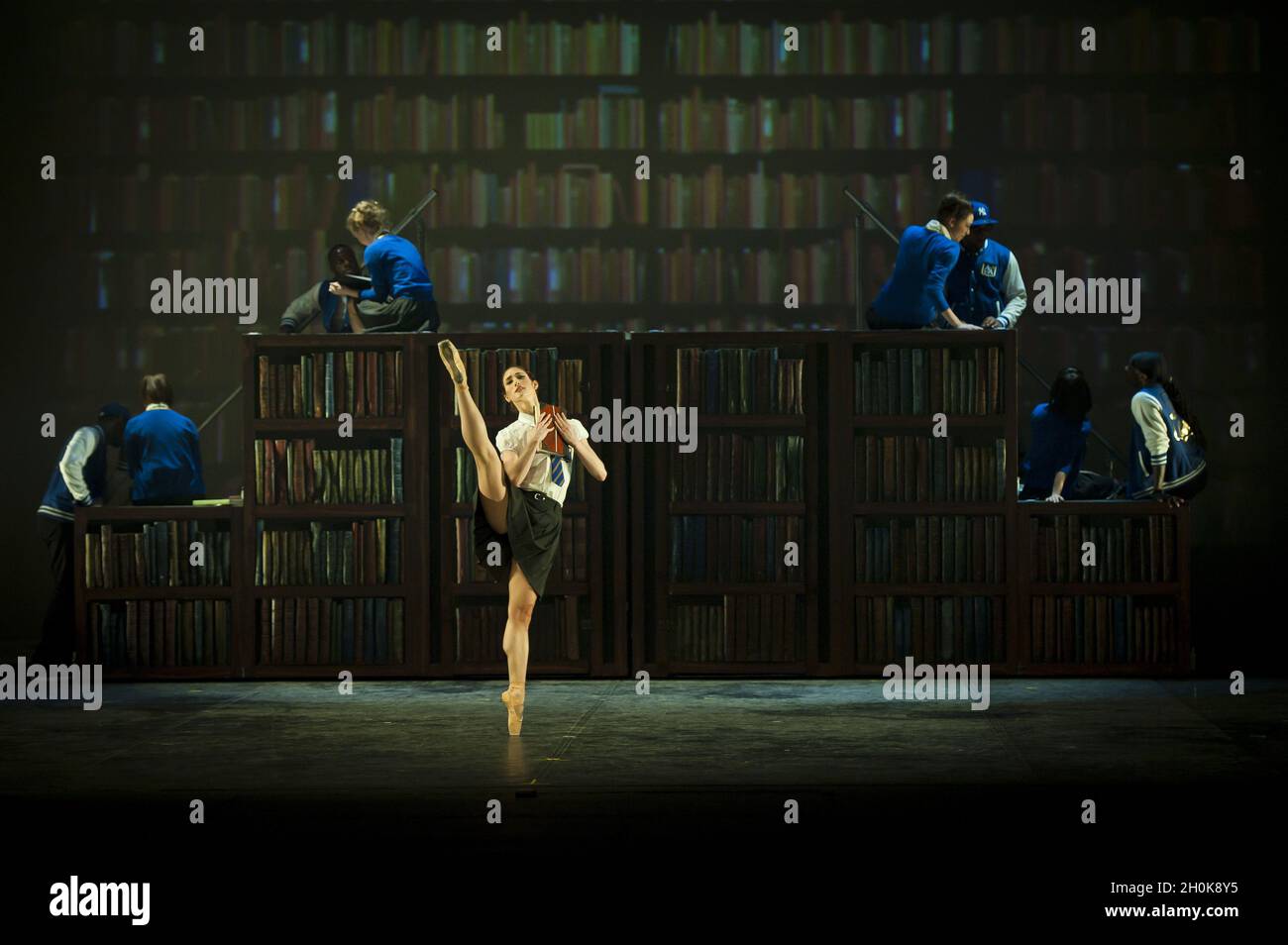 Alison McWhinney of English National Ballet performs in 'Against Time ...