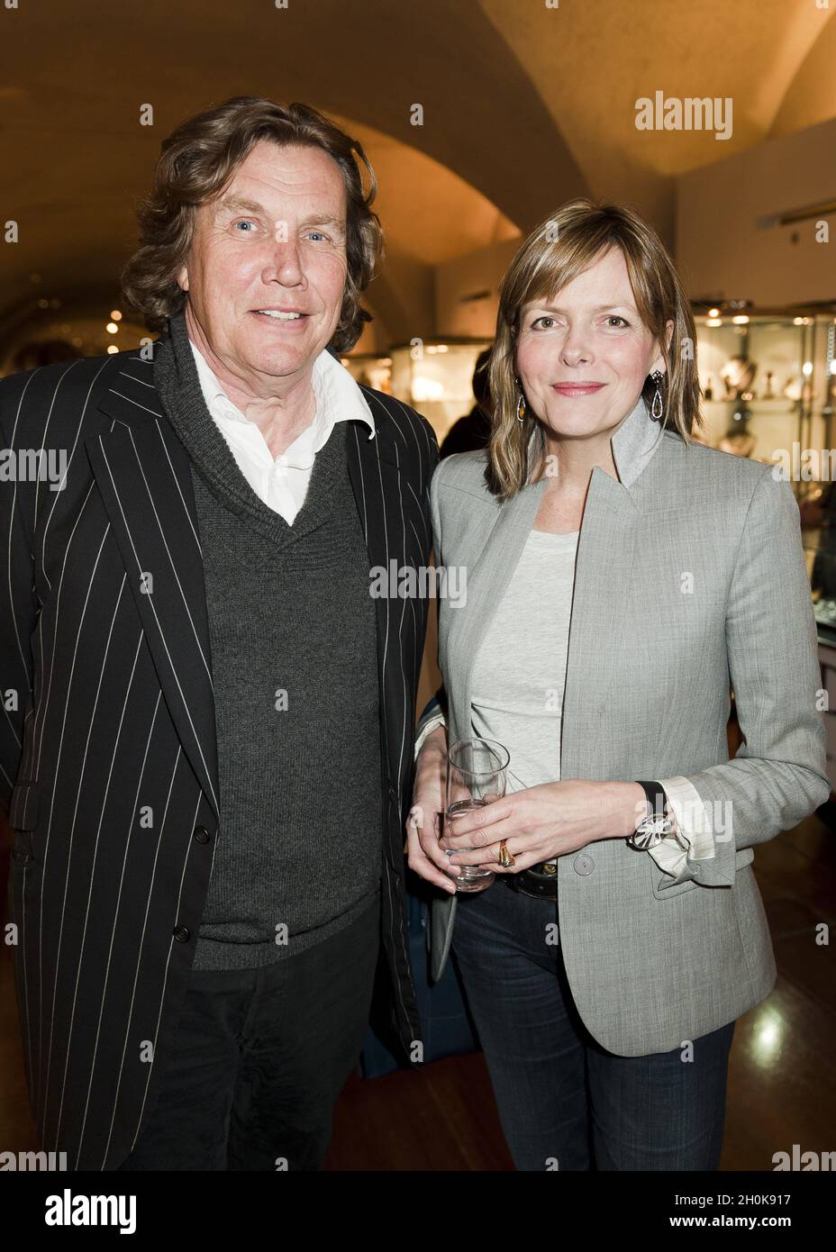 Theo Fennell and Carol Woolton (Jewellery Editor Vogue) attend the Ti ...