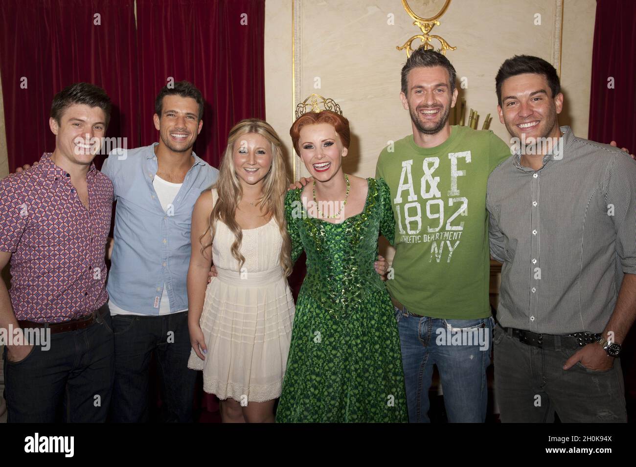 Craig Vye, Danny Mac, Jazmine Franks, Carley Stenson, Glen Wallace and ...