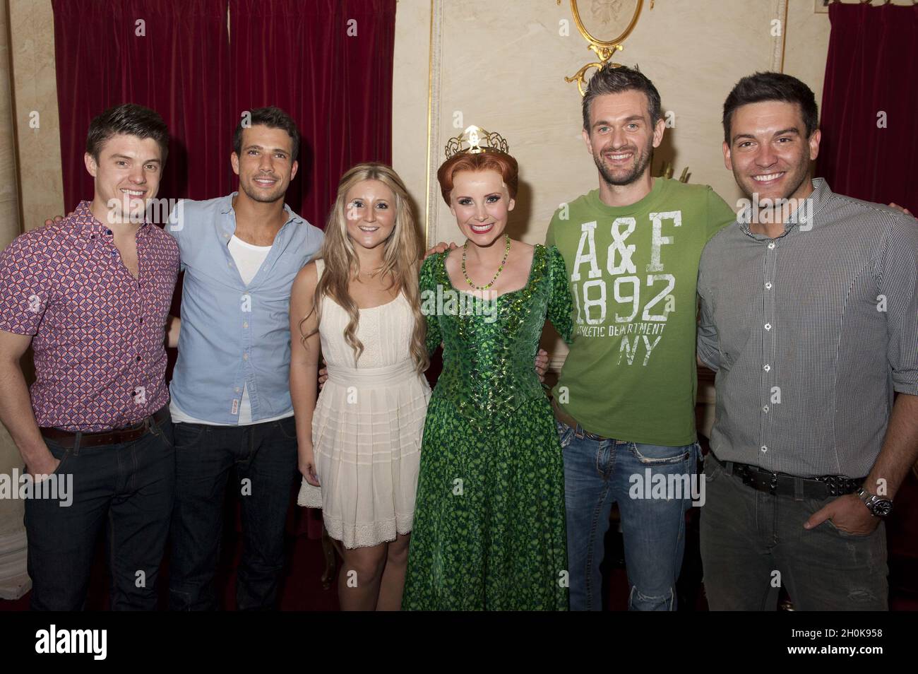 Craig Vye, Danny Mac, Jazmine Franks, Carley Stenson, Glen Wallace and ...