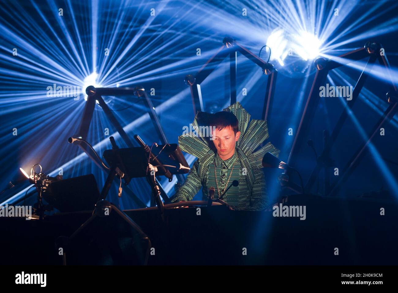 Orlando Higginbottom of Totally Enormous Extinct Dinosaurs performs on ...