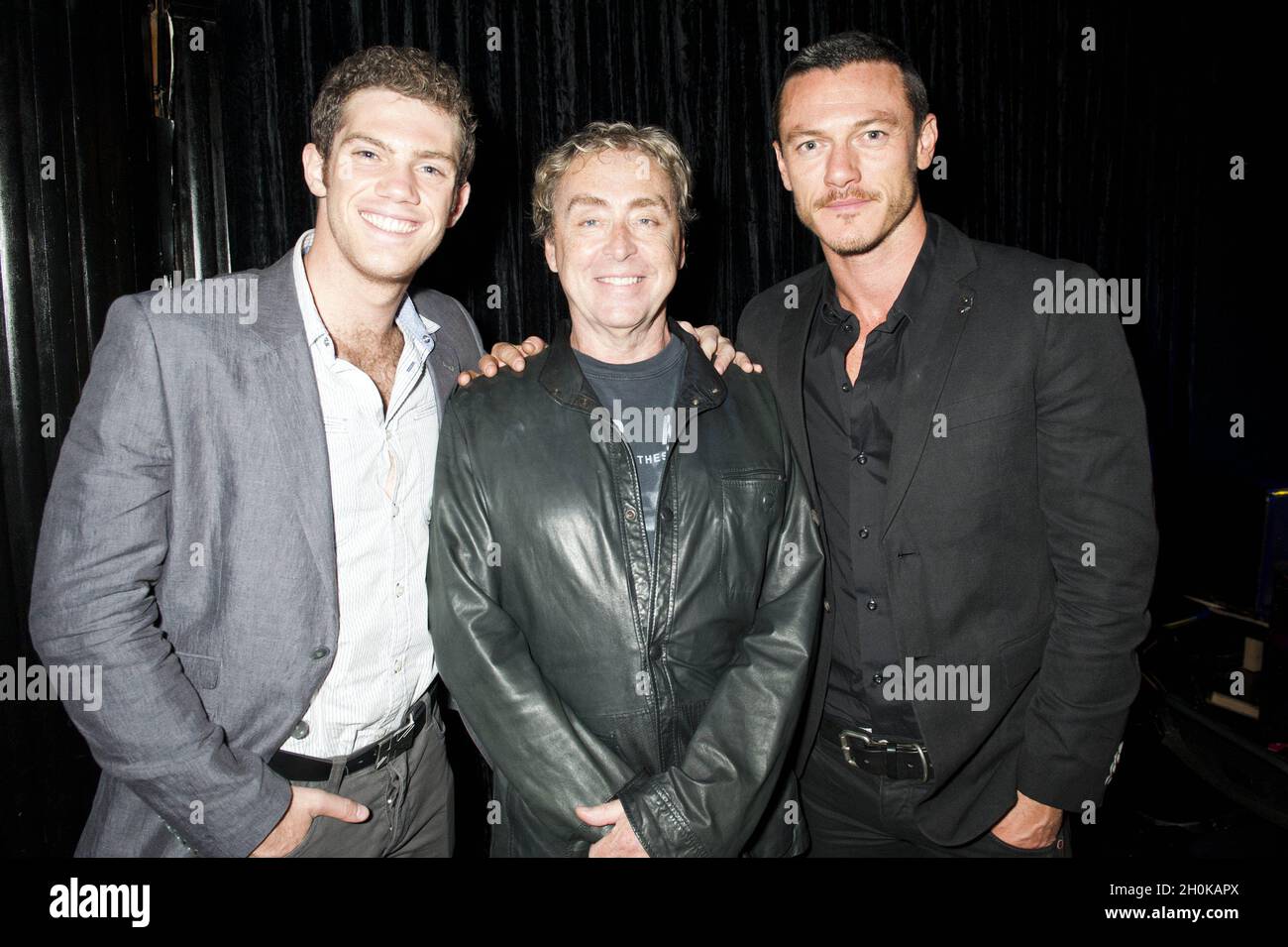 Alistair Brammer who plays Billy, Director Christopher Renshaw and Luke ...