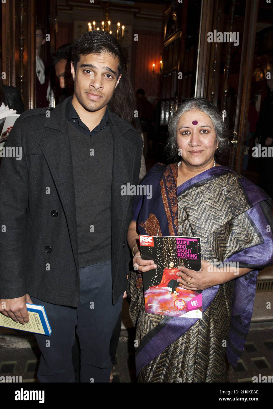 Pushkala Gopal and son attend Royal Shakespeare Company's 'Much Ado ...