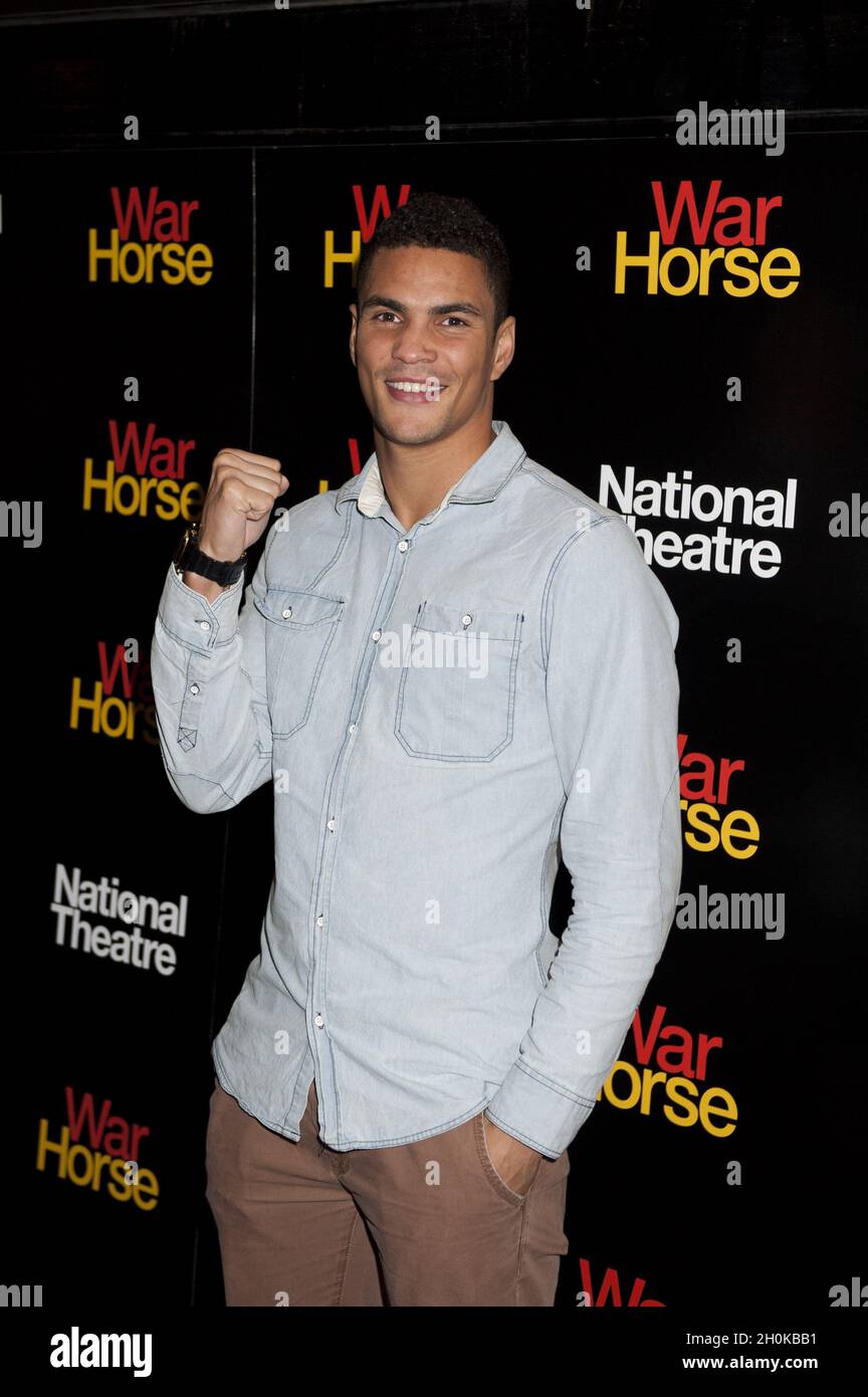 Anthony Ogogo arrives at the Warhorse 5th Anniversary performance at ...