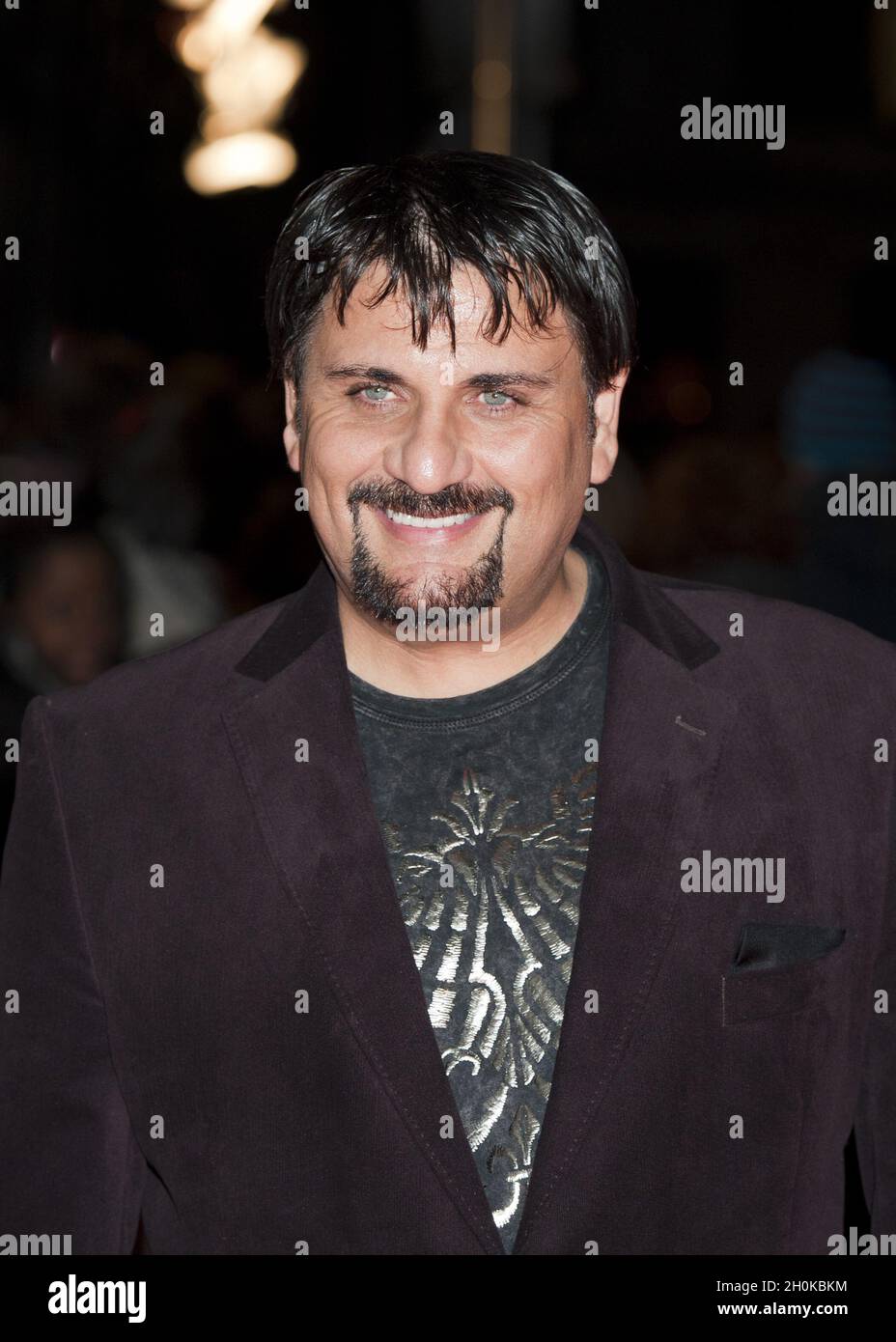 Mem Ferda arrives at the Premiere of Arbitrage, Odeon West End ...