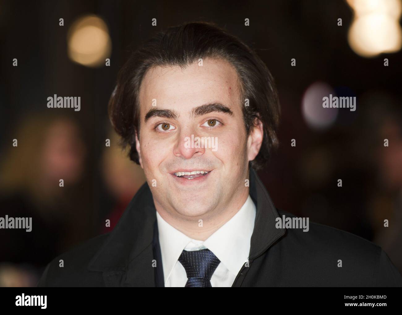 Nicholas Jarecki (Director) arrives at the Premiere of Arbitrage, Odeon ...