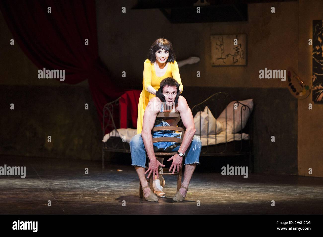 Tamara Rojo and Nicolas Le Riche perform Le Jeune Homme et La Mort as ...