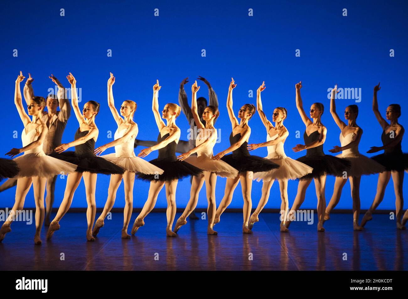 English National Ballet dancers perform Etudes as part of "Ecstasy ...