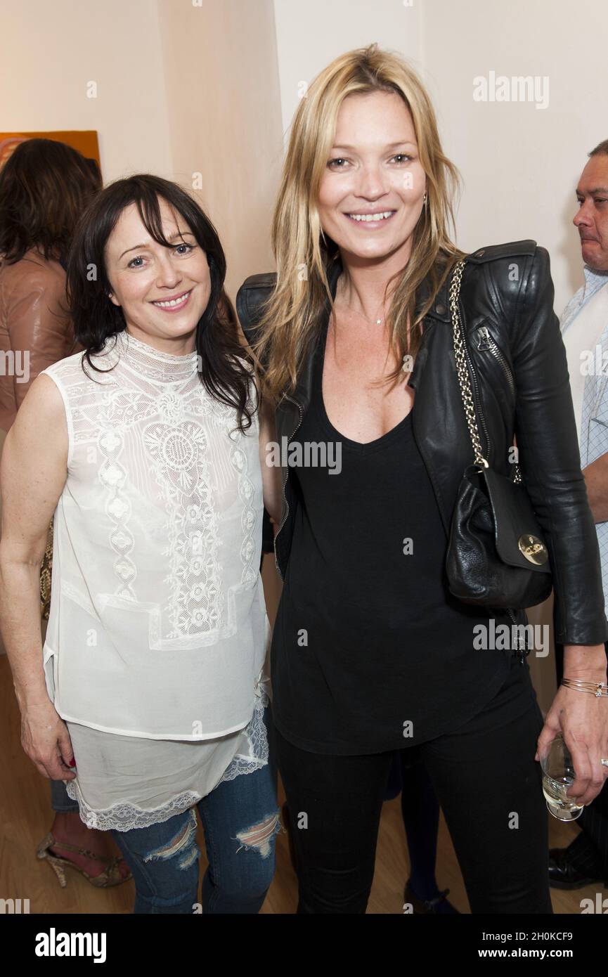 Kate Moss and Debbi Clark (Photographer) at The Sir Hubert Von Herkomer ...