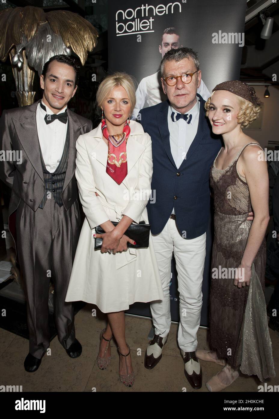 Jack Vettriano and Siobhan Mckay, and Dancers Javier Torres and Dreda ...