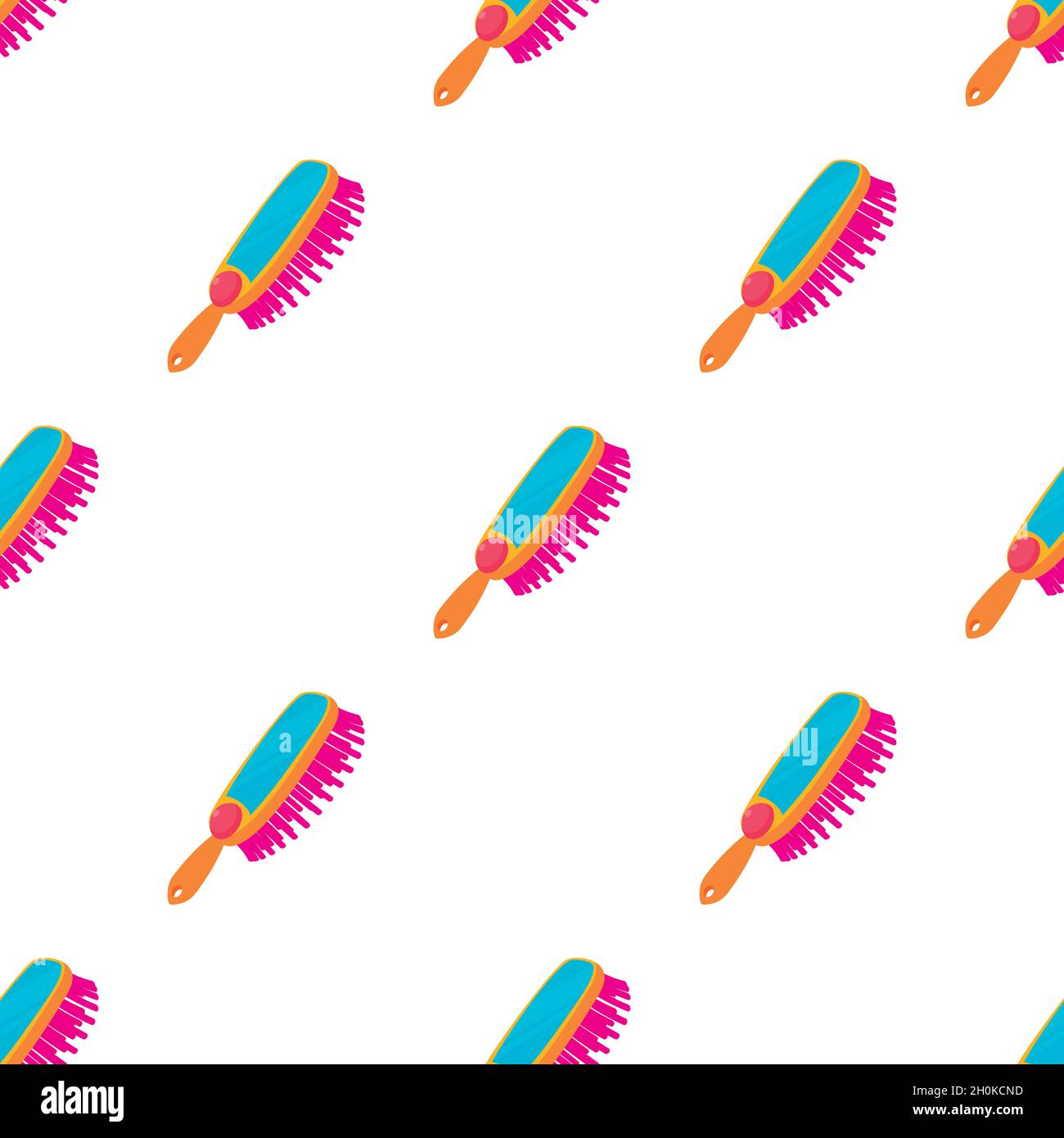 Cartoon bright pink comb hi-res stock photography and images - Alamy
