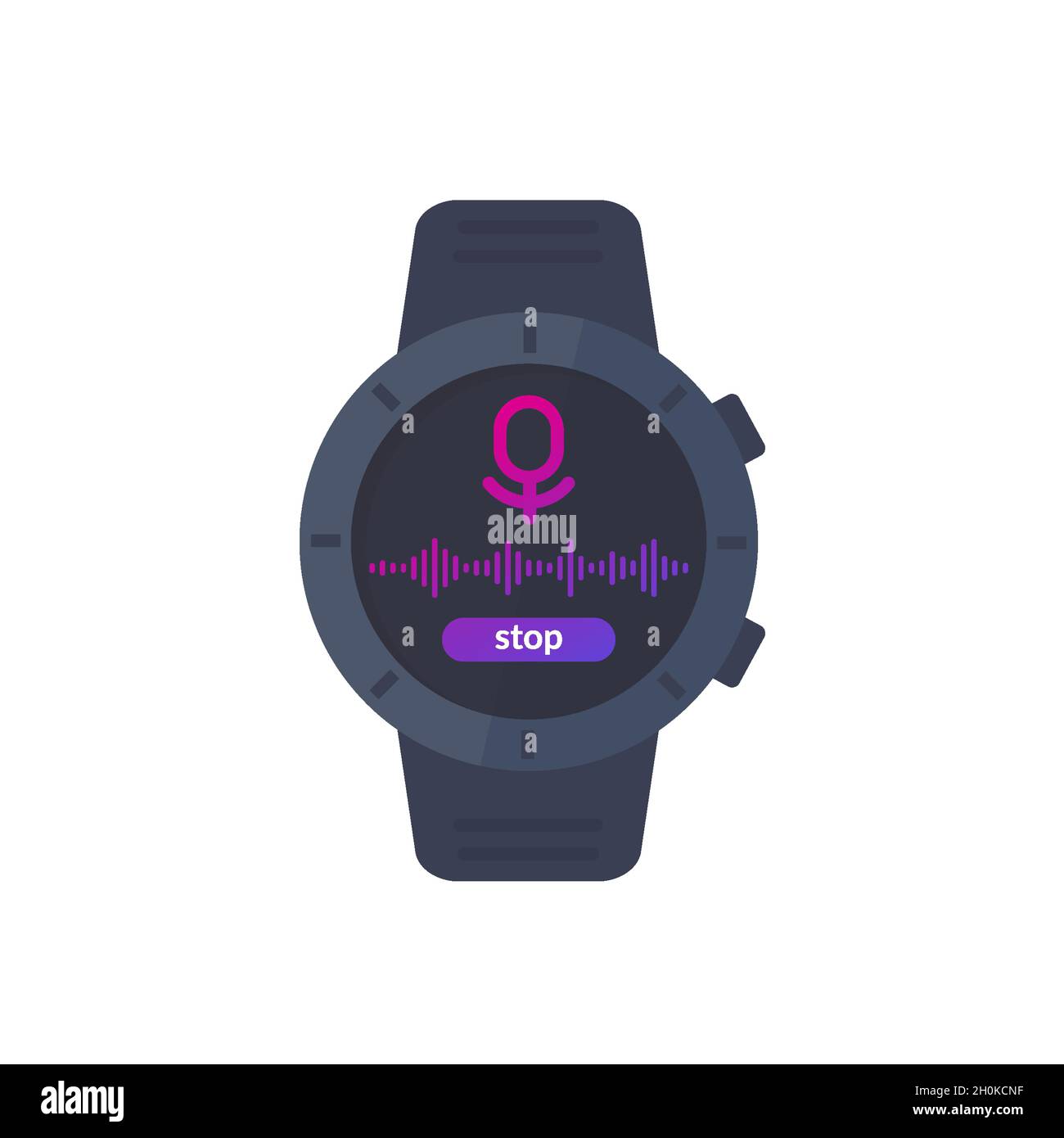 User interface recorder Stock Vector Images - Alamy