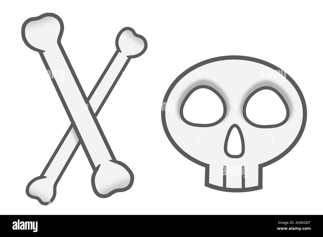 Crossed bones hi-res stock photography and images - Alamy